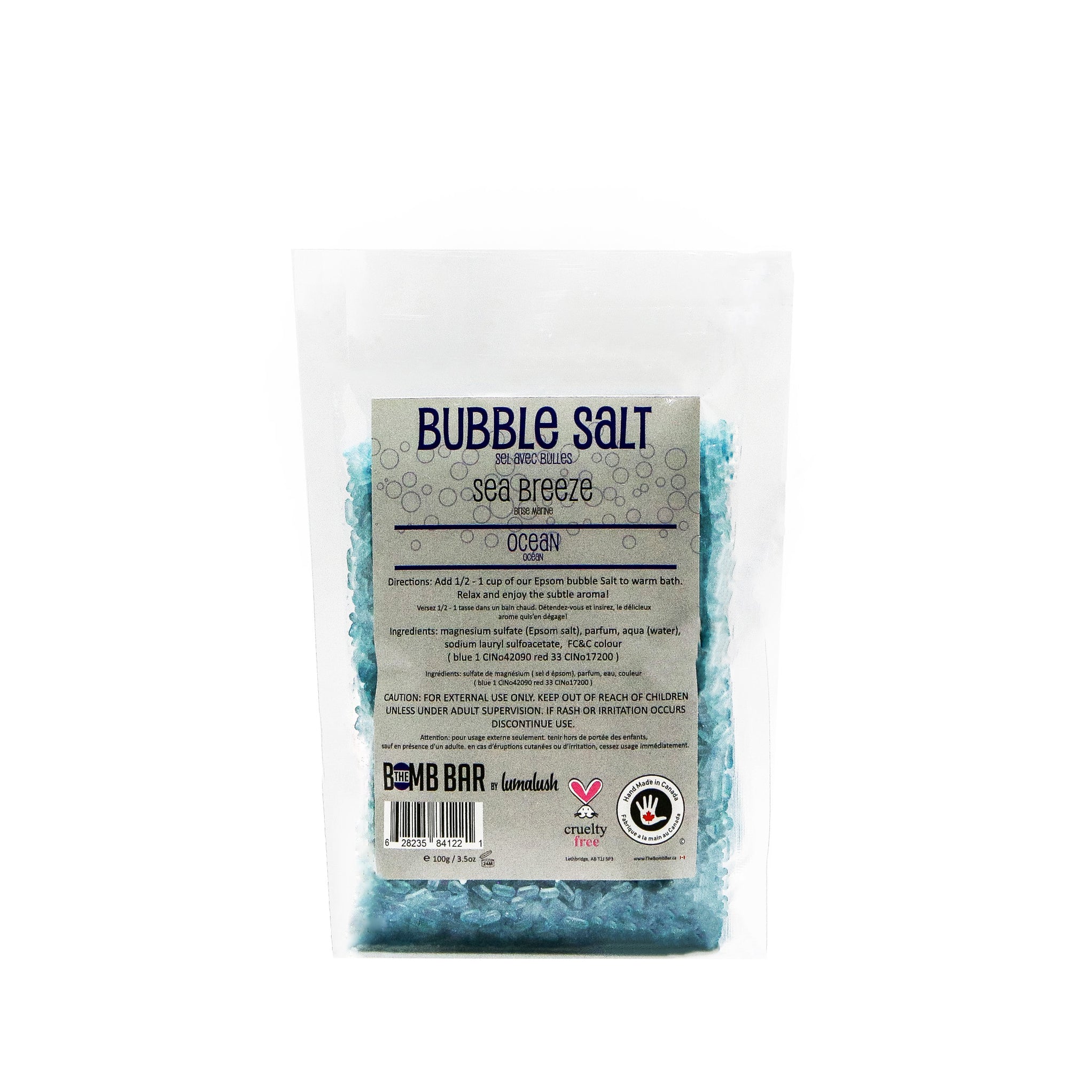 Bubble Bath Salts | Bath Soak — The Bomb Bar Canada
